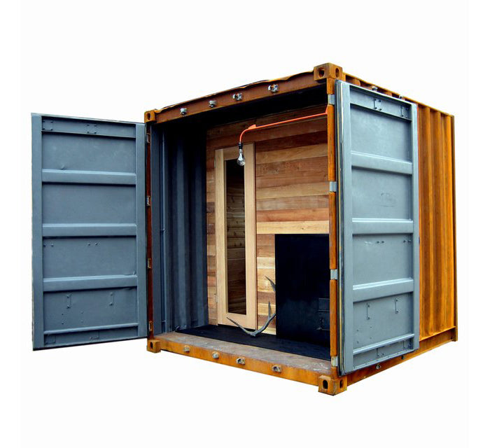 Shipping Container Sauna – Castor Design